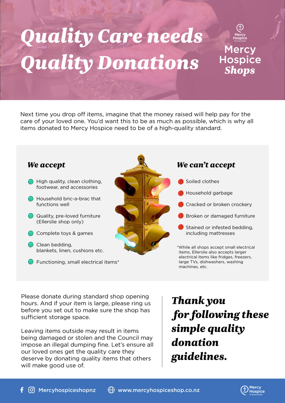 Our Retail Shops – Mercy Hospice