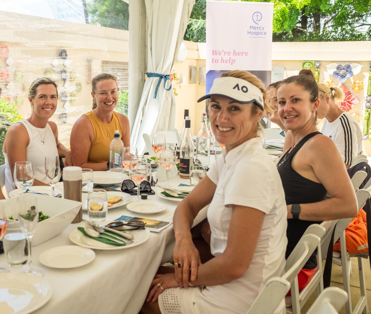 Game, lunch, and laughs at Tennis for Mercy 2022 – Mercy Hospice